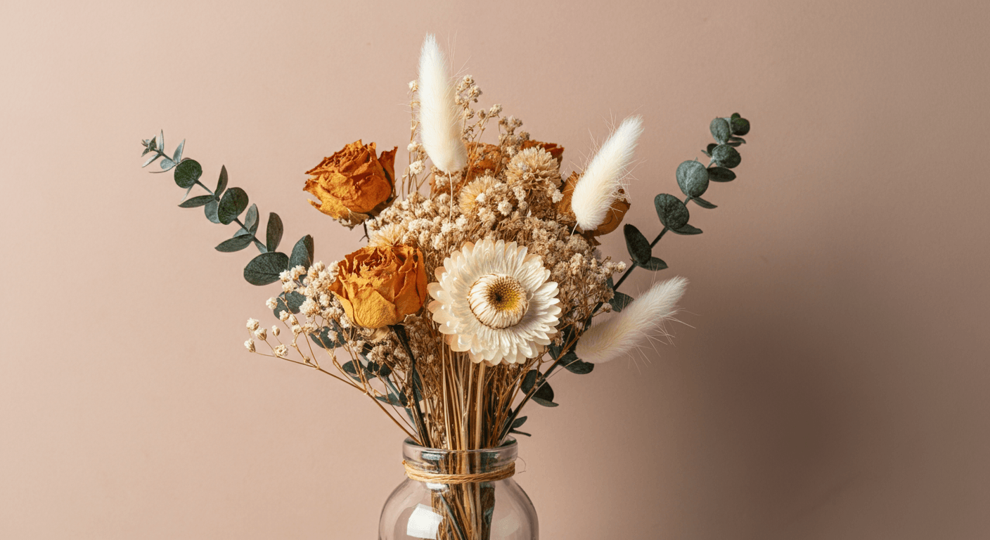 Elegant Dried Flowers Collection | Timeless Natural Décor – Gentle Room