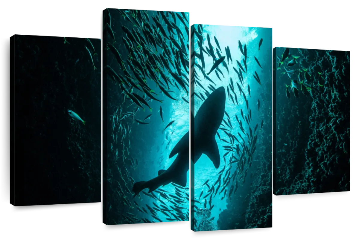 Shark Depth Wall Art – Gentle Room